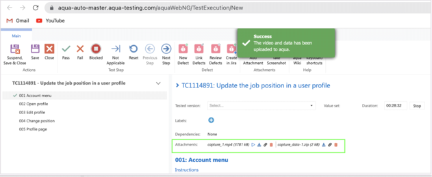 Chrome extension Capture